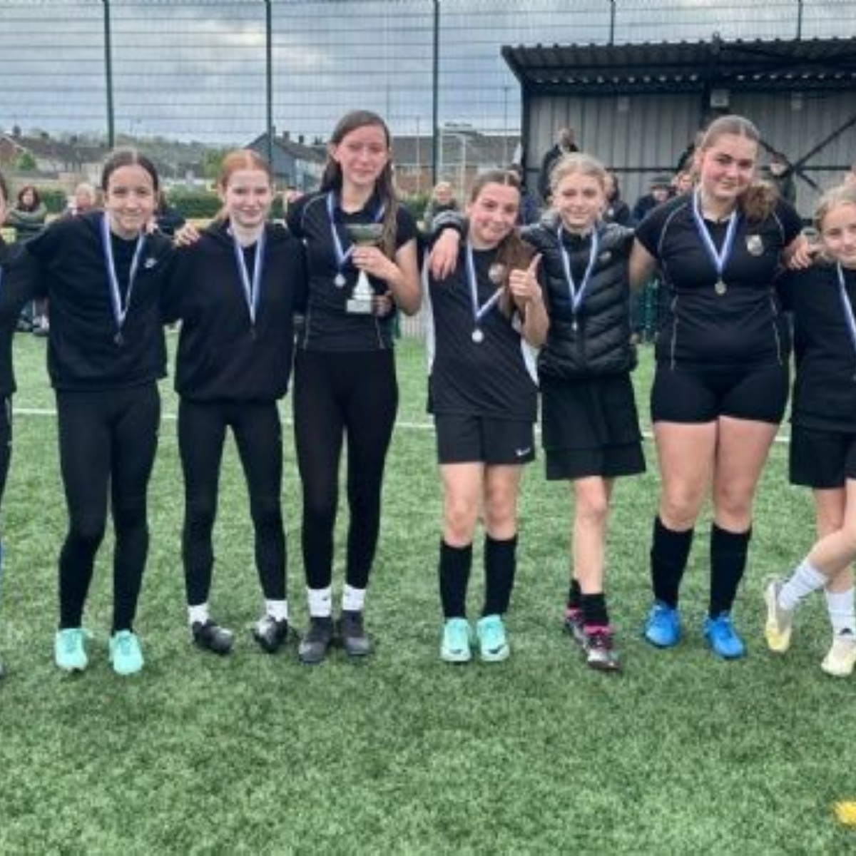 Eastern High - Football Cup Victory